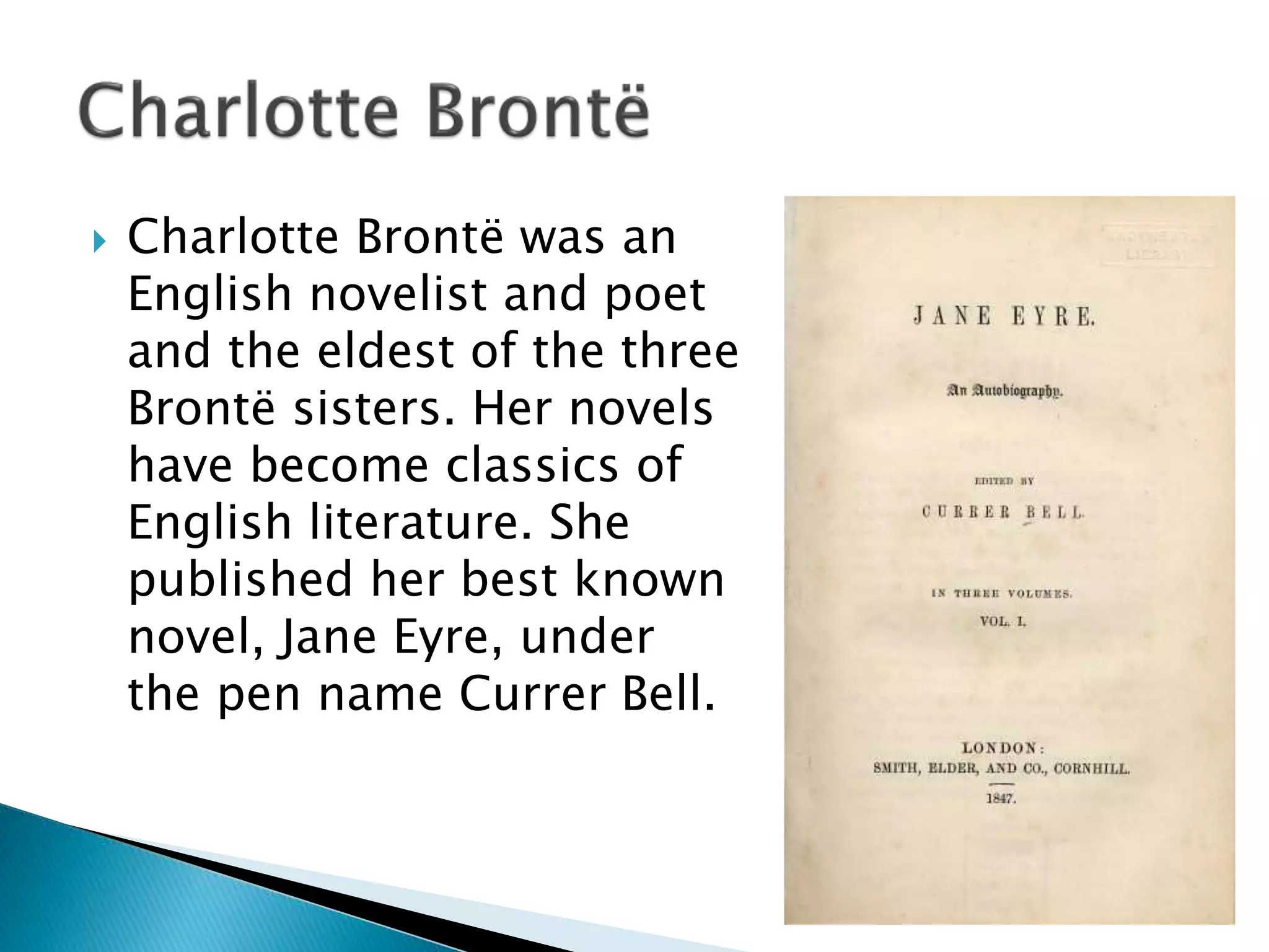 Charlotte Brontë | PPTX