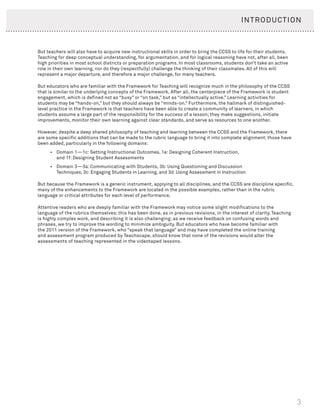 Charlotte danielson The framework for teaching evaluation instrument ...