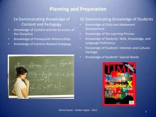 Charlotte Danielson Framework PP | PPTX