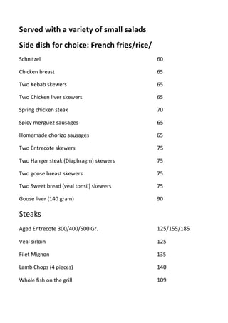 Charlotte english menu dec11 | DOC