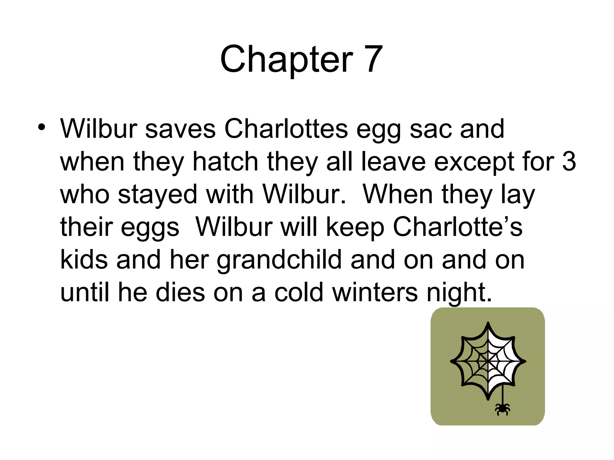 Charlotte's Web Project | PPT