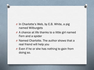Charlotte’s web | PPTX