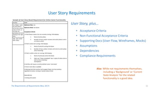 The Requirements of Requirements | PPTX
