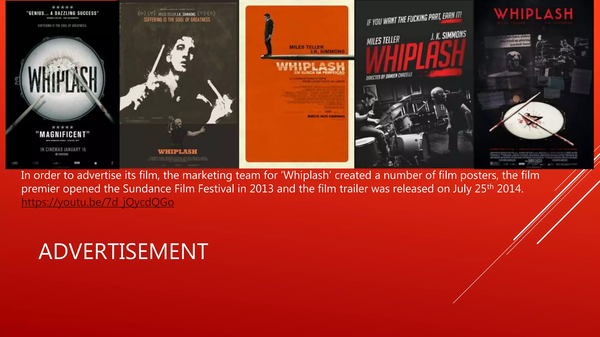 Charlotte whiplash presentation | PPTX | Movies | Entertainment