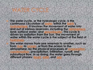 earths hydrosphere and water pollution | PPT