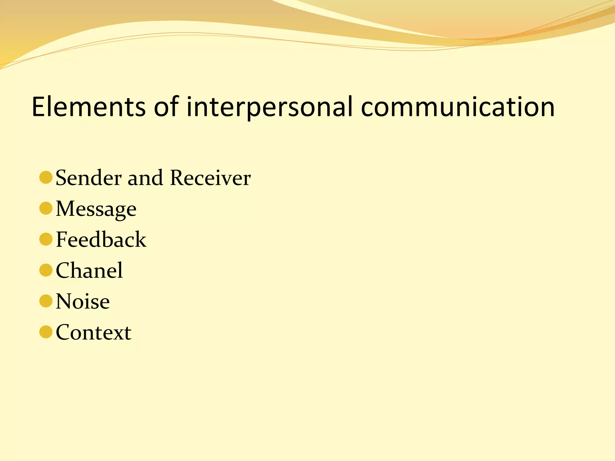 Levels of communication | PPTX
