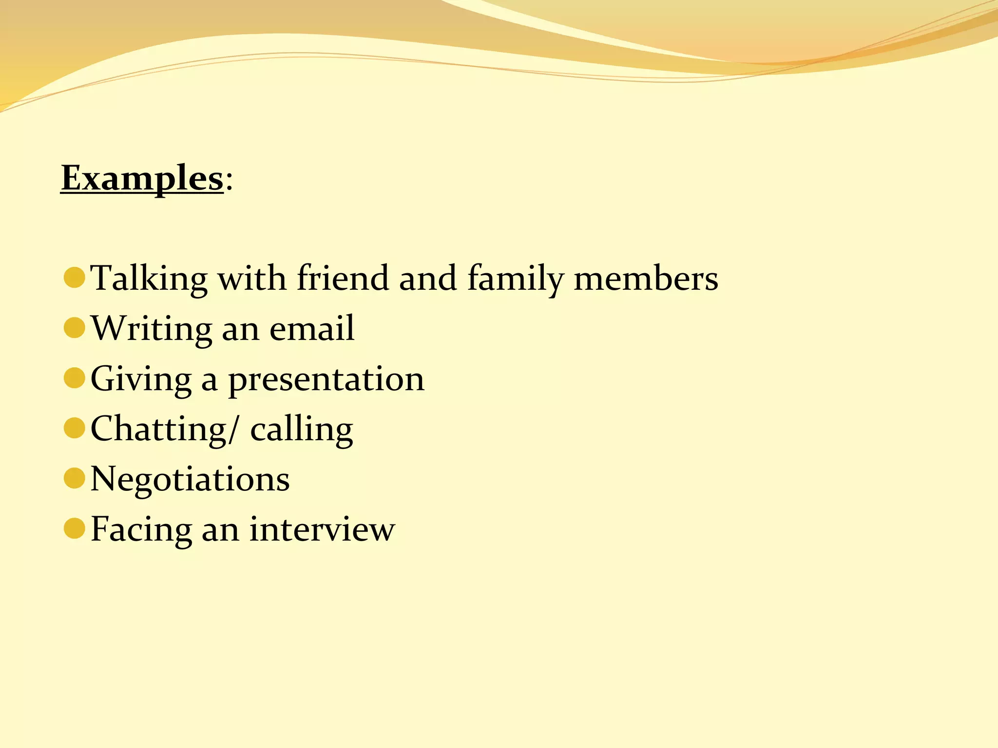 Levels of communication | PPTX