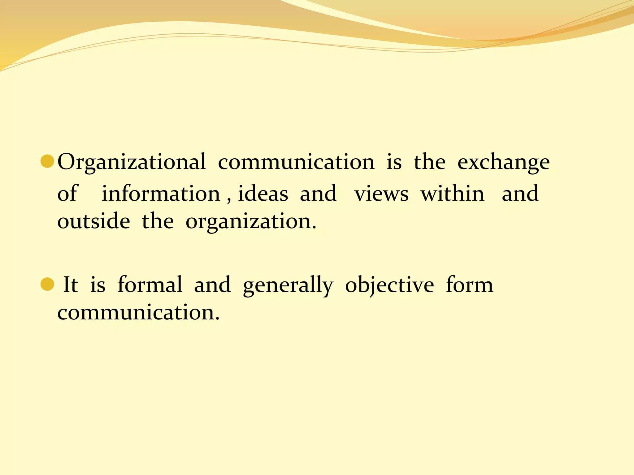 Levels of communication | PPTX