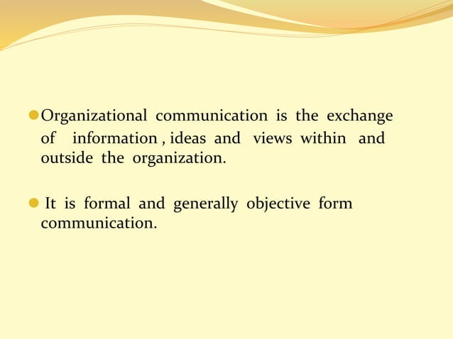 Levels of communication | PPTX