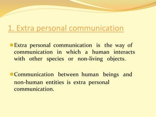 Levels of communication | PPTX