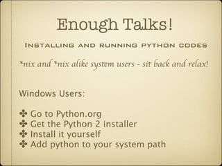 Charming python | PPT