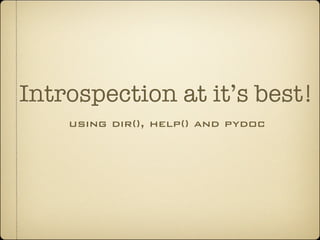 Charming python | PPT