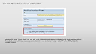 Charm workflow for urgent changes while adding node | PPTX