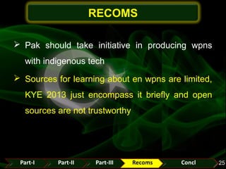 Characteristics of Indian Small,Arms | PPT