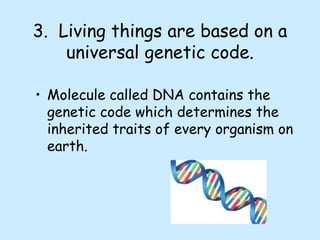 Char of living things | PPTX