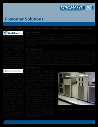 Charon Vax Workflow One Case Study Final | PDF