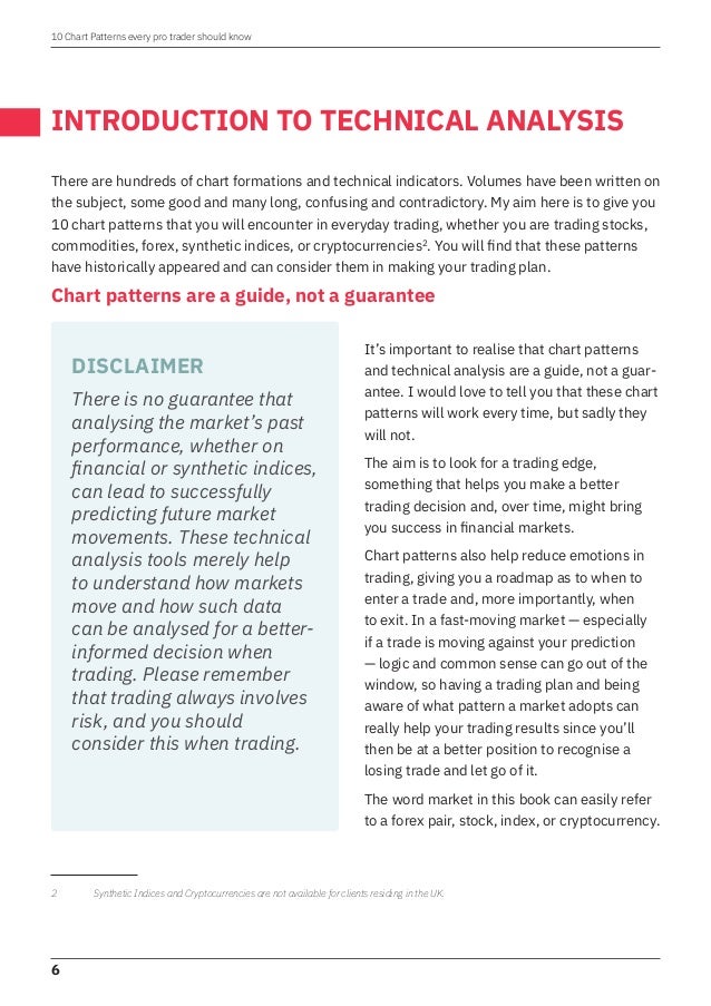 10 Chart Patterns every pro trader should know Deriv.com Vince Stanzione | PDF