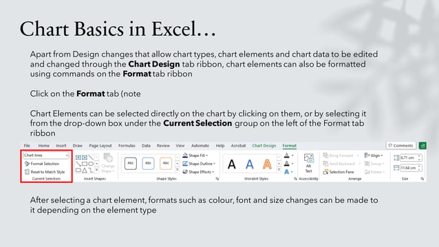 Basics of Creating Graphs / Charts using Microsoft Excel | PDF ...