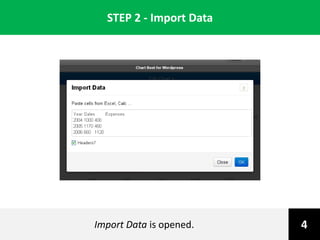 ChartBoot - Introductory Tutorial | PPTX