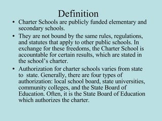 Charter Schools | PPT