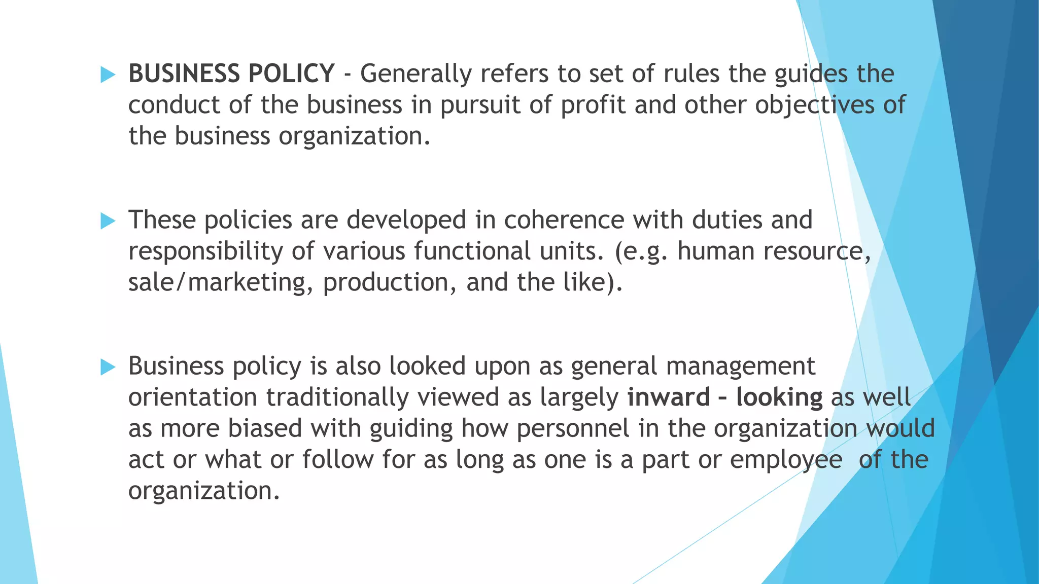 CHARTER 1 EVOLUTION OF BUSINESS POLICY AND STRATEGY (1).pptx
