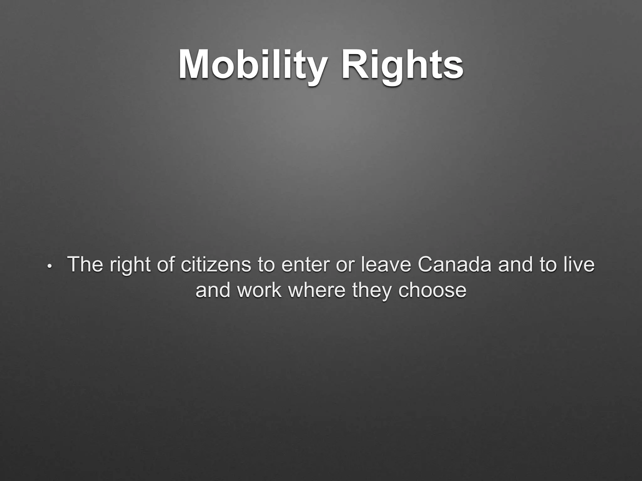 Canada's Charter of Rights and Freedoms | PPTX
