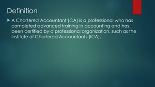 Chartered Accountant (CA).pptx__________ | PPTX