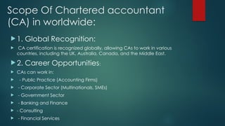 Chartered Accountant (CA).pptx__________ | PPTX
