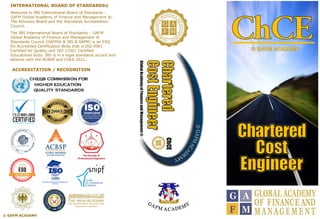 Chartered Cost Engineer ChCE certification.pdf | Business | Business ...