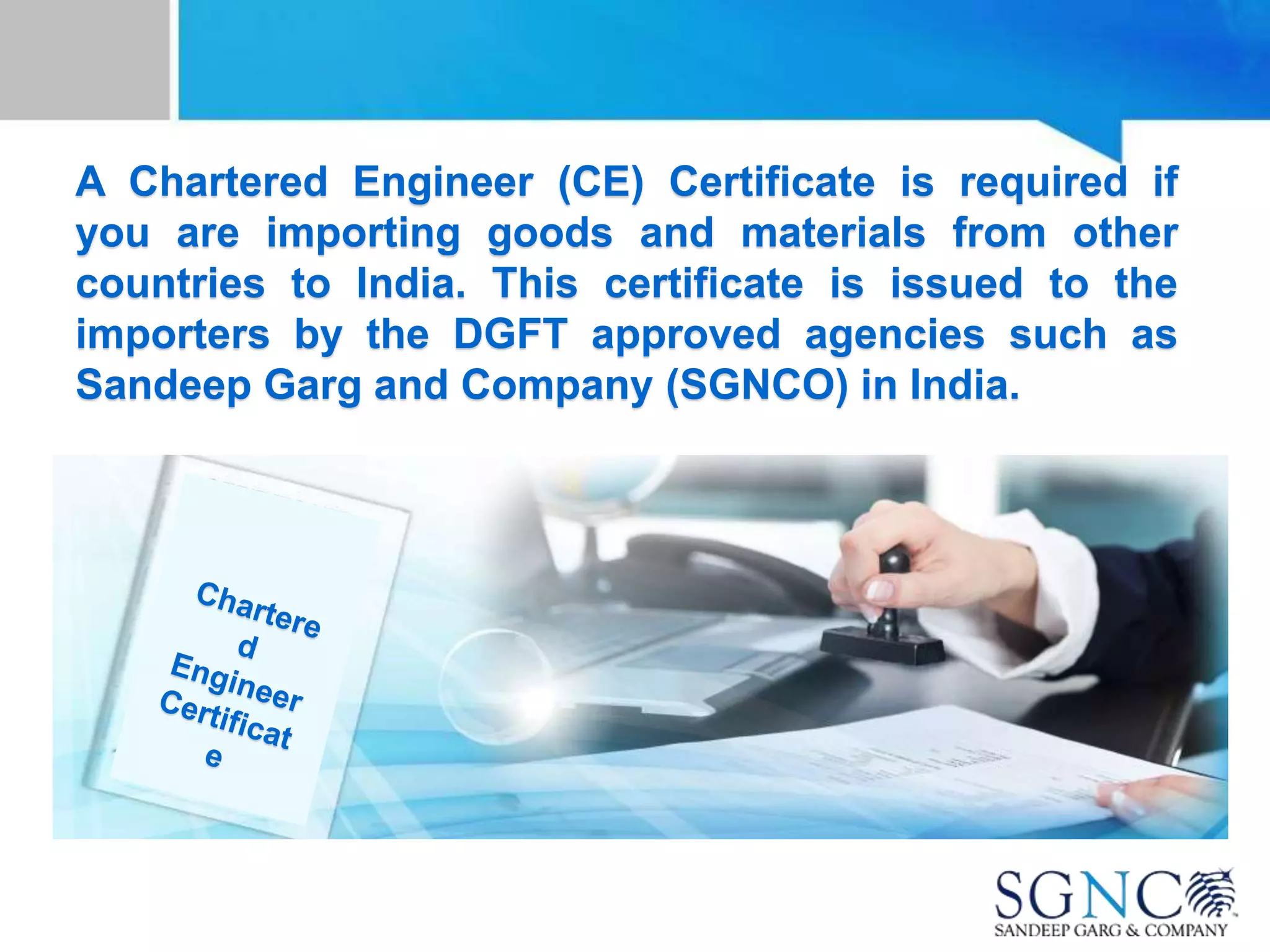 Why Chartered Engineer Certificate Is Important | PPTX