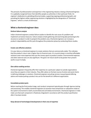 Chartered Engineer In India: Advancing Your Financial Success.pdf
