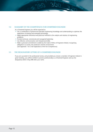 Chartered Engineer Regulations | PDF
