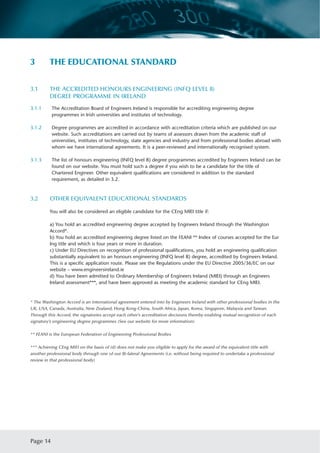 Chartered Engineer Regulations | PDF