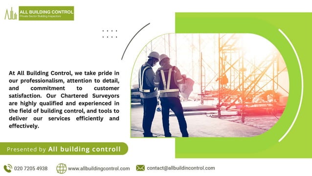 Chartered Surveyors St Johns Wood - All Building Control.pptx