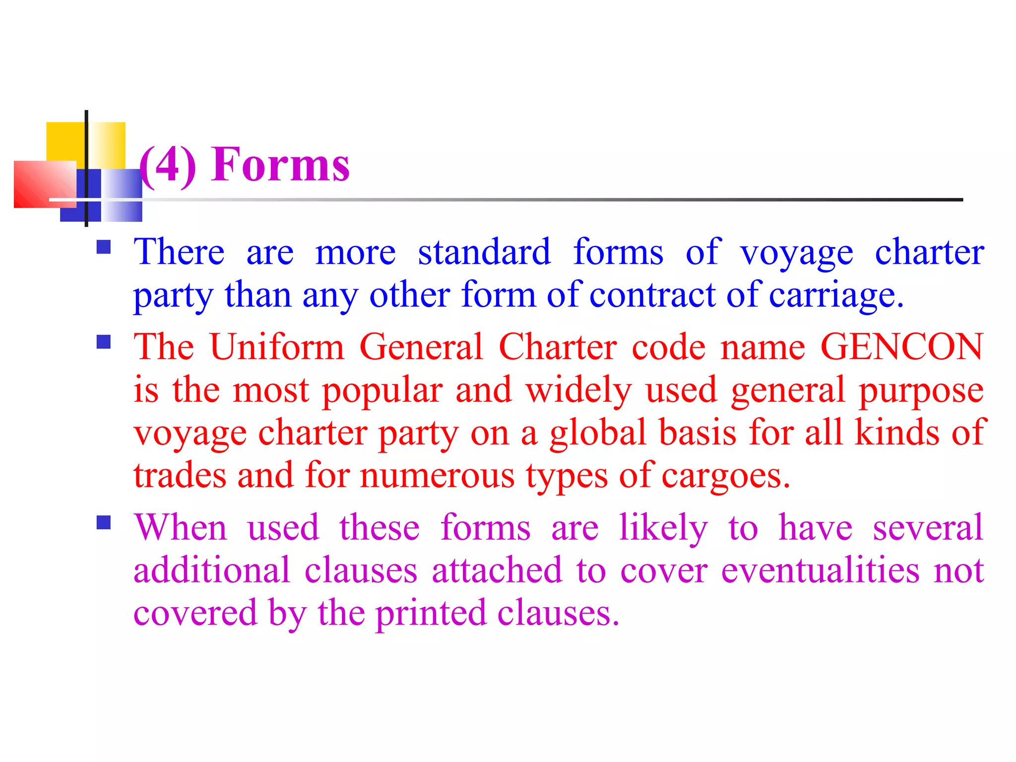 Chartering | PPT