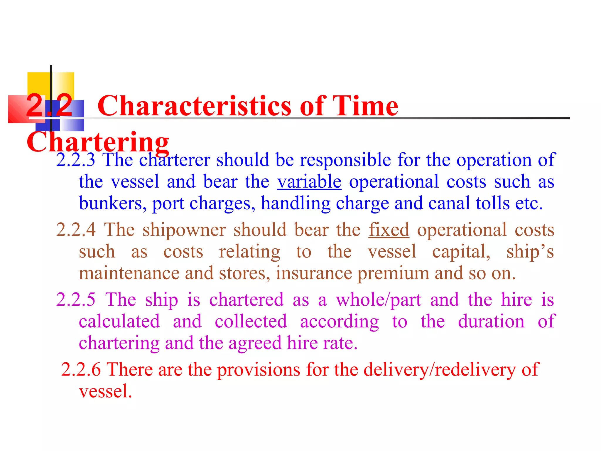 Chartering | PPT