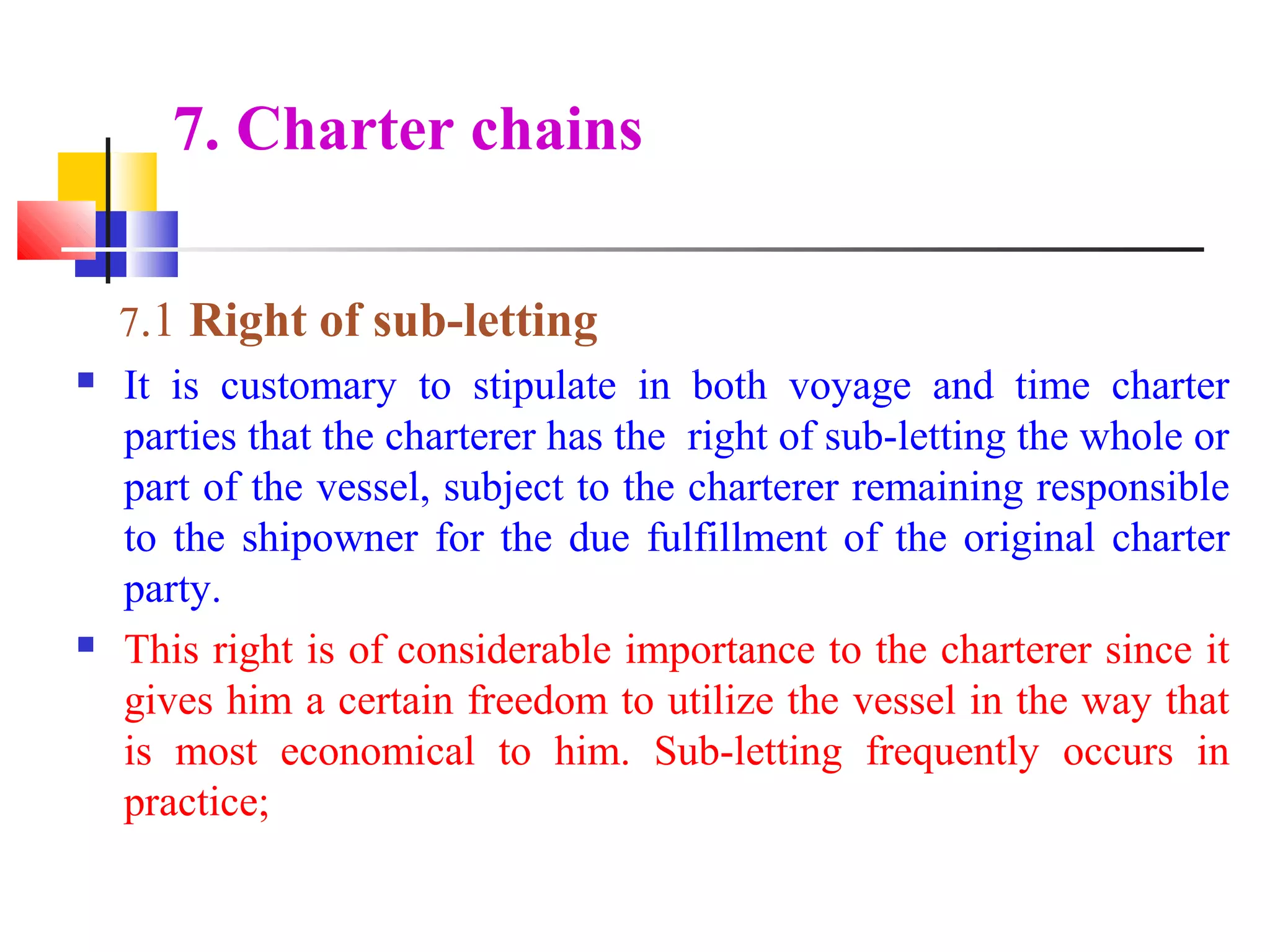 Chartering | PPT