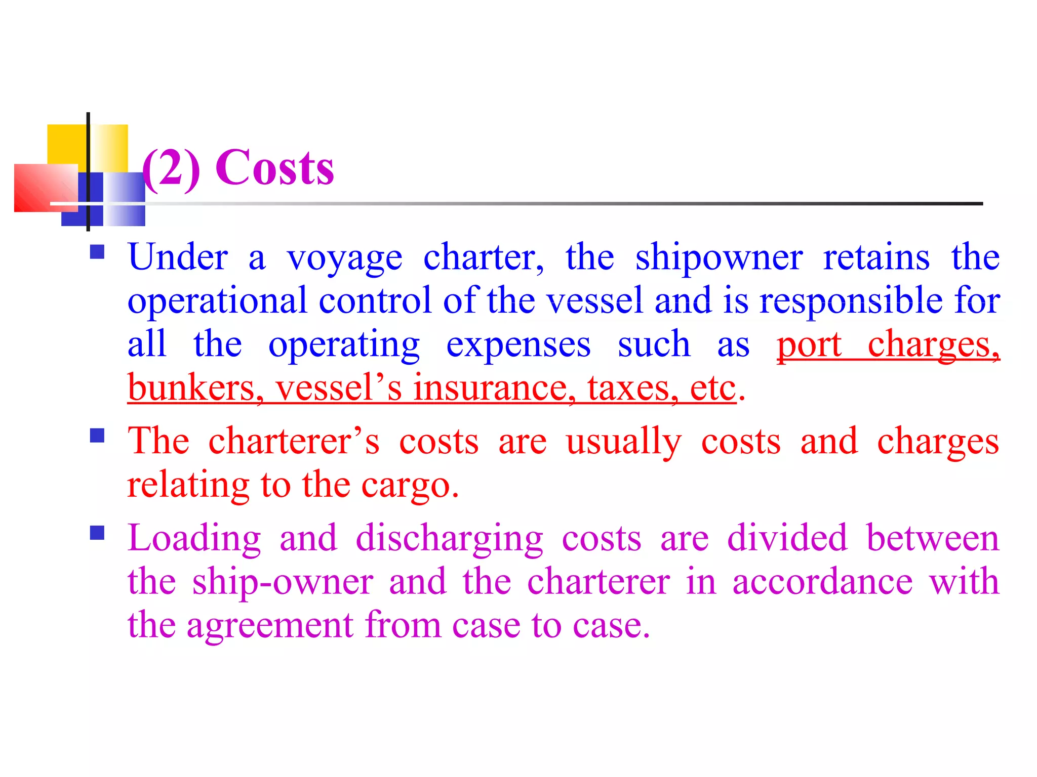 Chartering | PPT