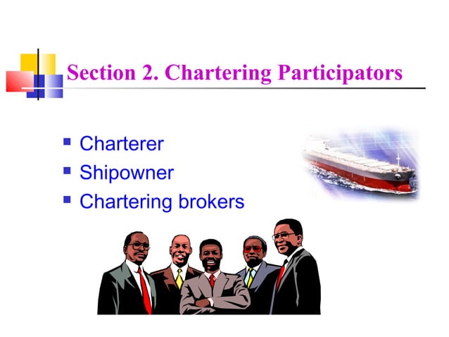 Chartering | PPT