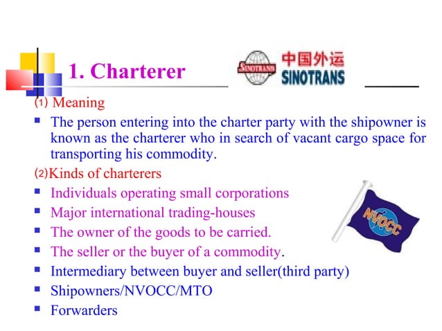 Chartering | PPT