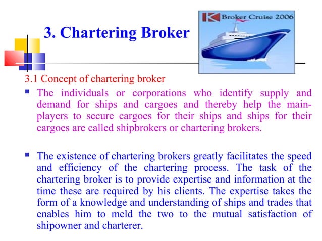 Chartering | PPT