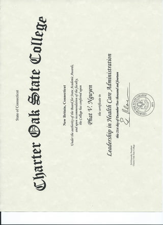 Charter oak state college diploma | PDF