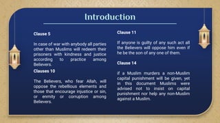 Charter of Medina and Constitution of Pakistan | PPTX