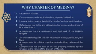 Charter of Medina and Constitution of Pakistan | PPTX