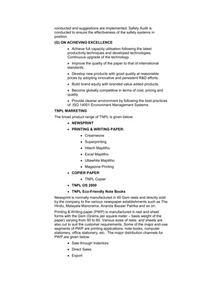 Case study of pulp-paper-industry | PDF