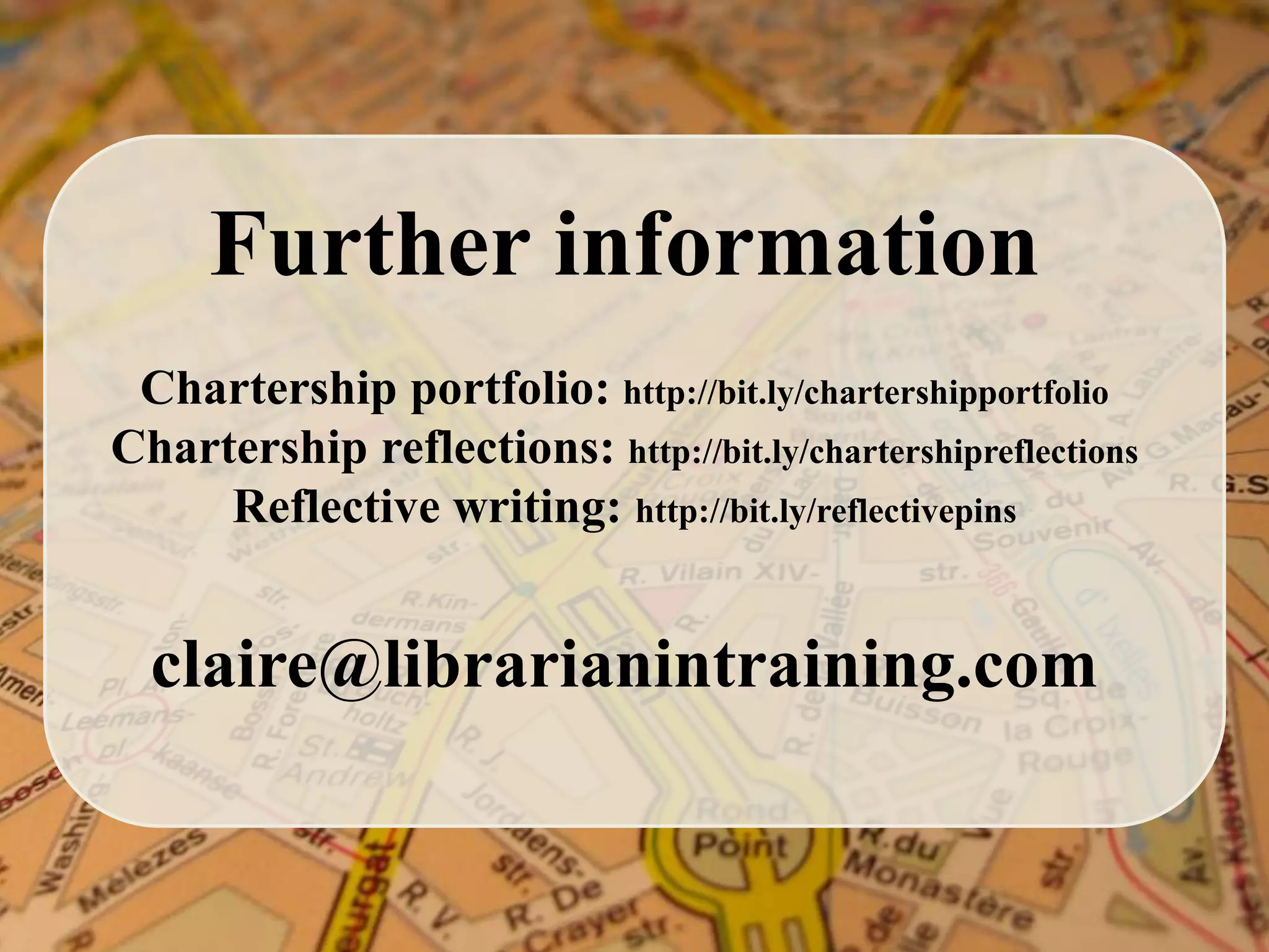 Journey to Chartership | PPT