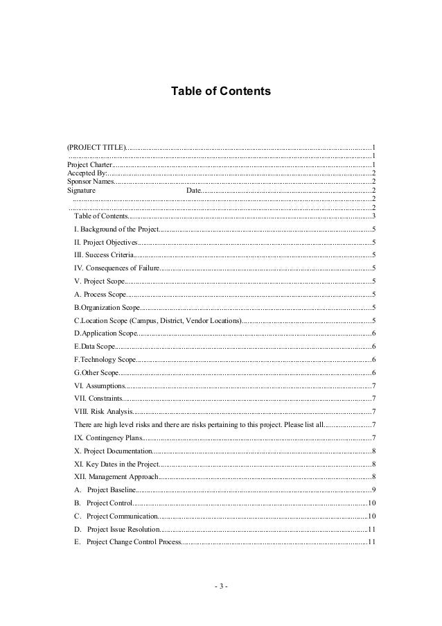 Charter template 17.01.15