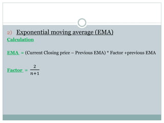 Charting and technical analysis | PPT
