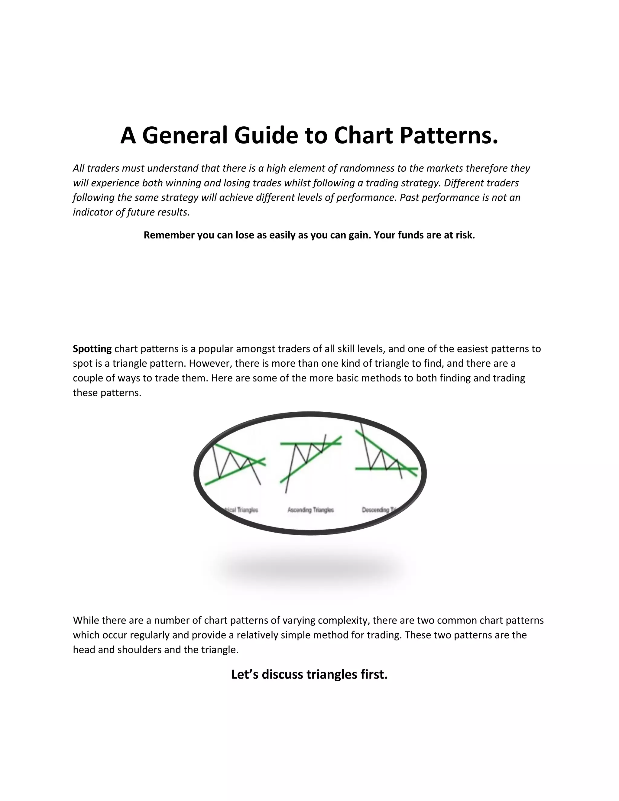 Chart patterns final handout | PDF