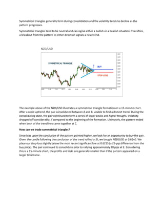 Chart patterns final handout | PDF